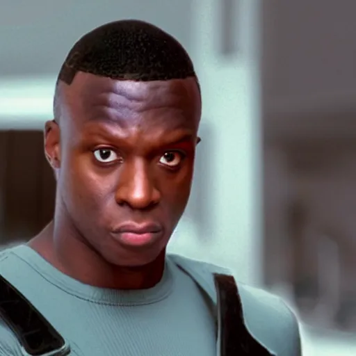 a still of ksi as simon phoenix in demolition man | Stable Diffusion ...