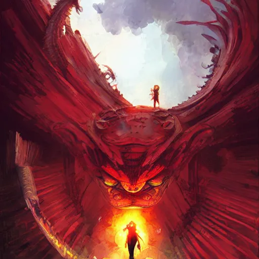 dragon alien luffy, thief, by isaac asimov and marc | Stable Diffusion ...