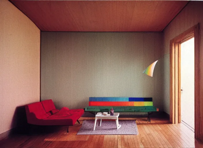 realistic documentary interior photo, of a rainbow | Stable Diffusion ...