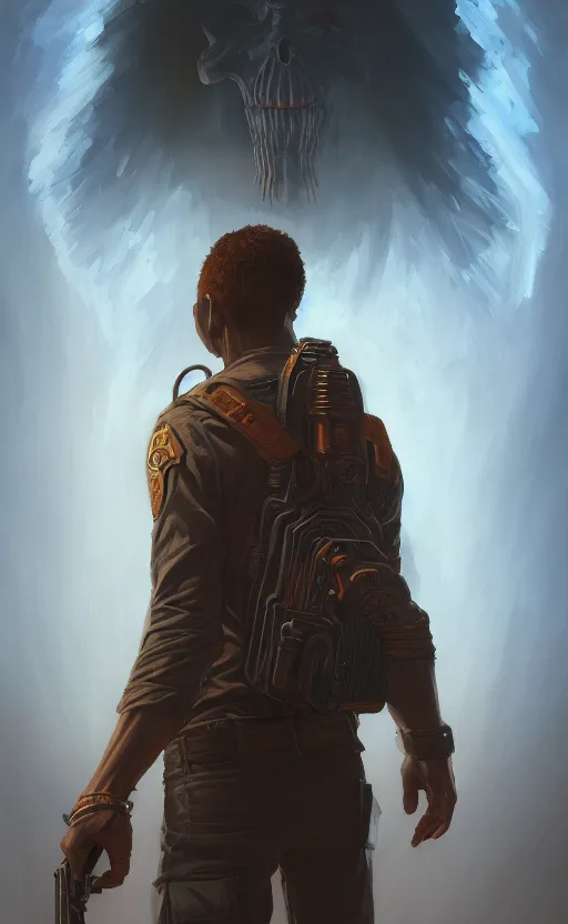 cop of apocalypse from disco elysium, concept art by | Stable Diffusion ...