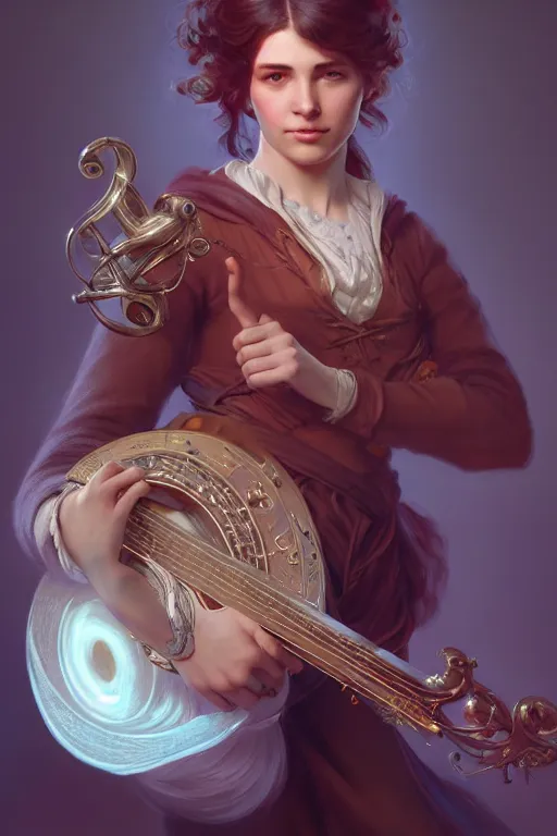 beautiful bard, accurate anatomy, only two hands, | Stable Diffusion ...