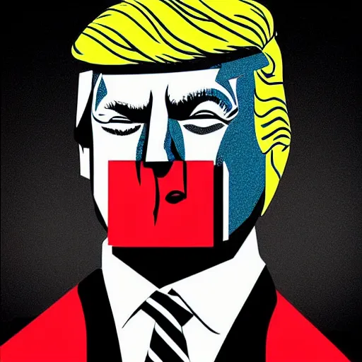 “donald trump as max headroom” | Stable Diffusion | OpenArt