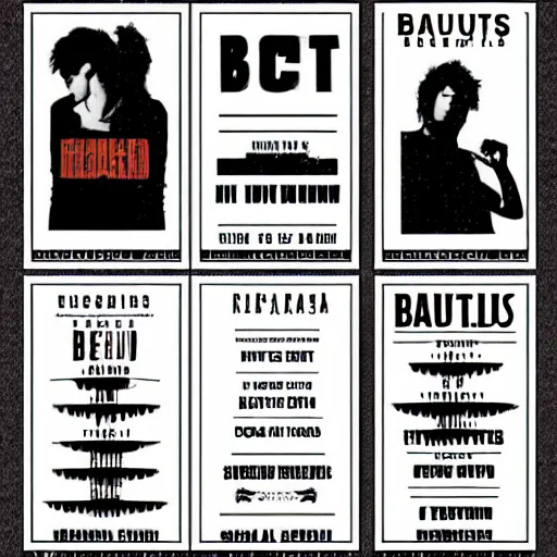 beautiful cool graphic design set list for pitchfork | Stable Diffusion ...