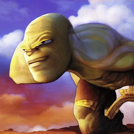 Dwayne Johnson as The Boulder from Avatar: The Last | Stable Diffusion | OpenArt