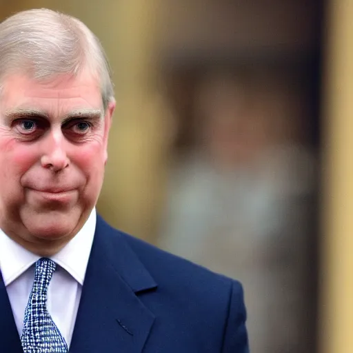 Prince Andrew giving the camera a knowing wink | Stable Diffusion