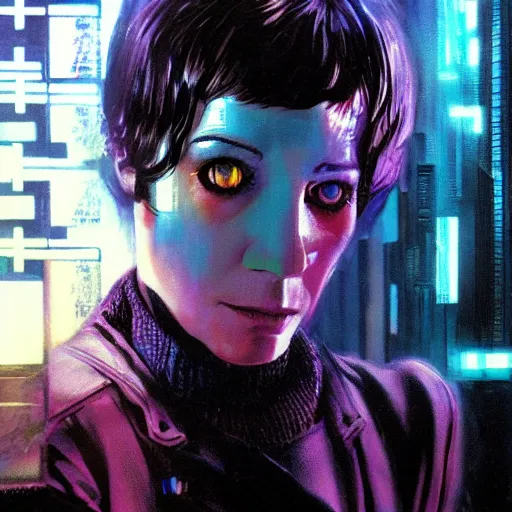 Molly from the novel Neuromancer, mirrored eye | Stable Diffusion | OpenArt