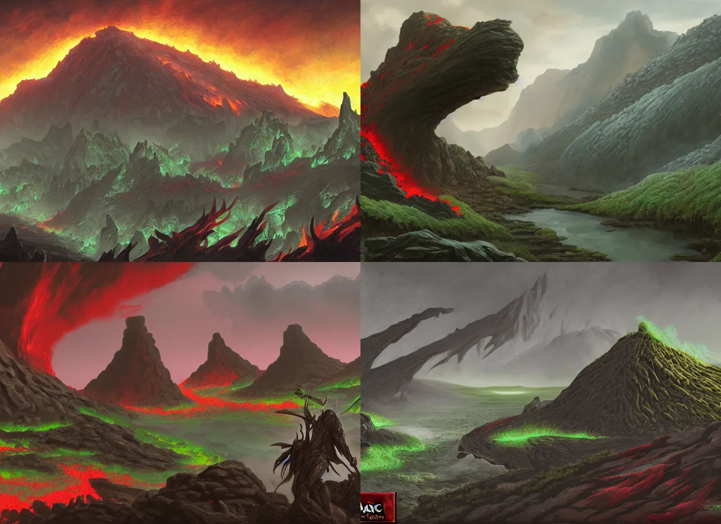 artwork by John Avon and Rob Alexander of burning | Stable Diffusion ...