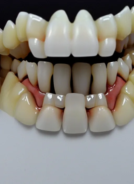 teeth made out of teeth jinjo ito hyperrealism, | Stable Diffusion ...