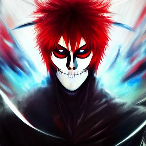 split face Ichigo poster, epic artwork, anime | Stable Diffusion | OpenArt