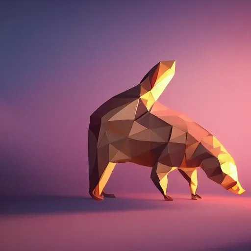 a low - poly 3 d render of a capybara, ultra detailed, | Stable Diffusion | OpenArt