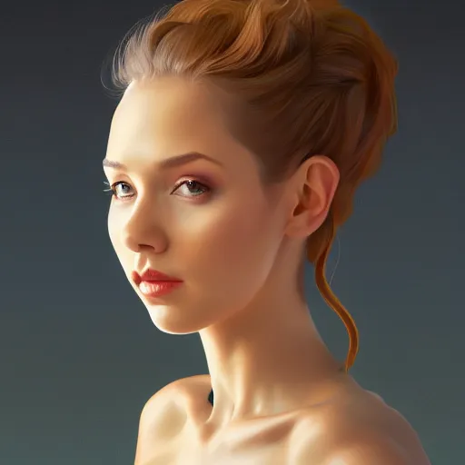 3 4 View Of A Portrait Of A Cute Woman With Wings Stable Diffusion