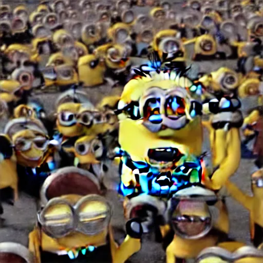 the minions, fight club!!!!! | Stable Diffusion | OpenArt
