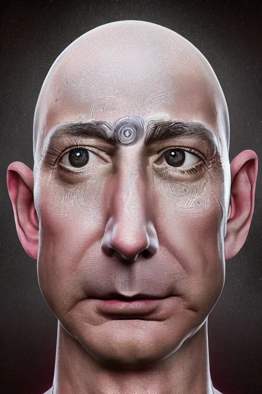 cinematic portrait of an Lord Jeff Bezos. Centered, | Stable Diffusion ...