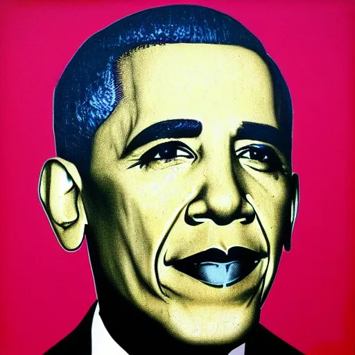 pop art portrait of obama by andy warhol | Stable Diffusion | OpenArt