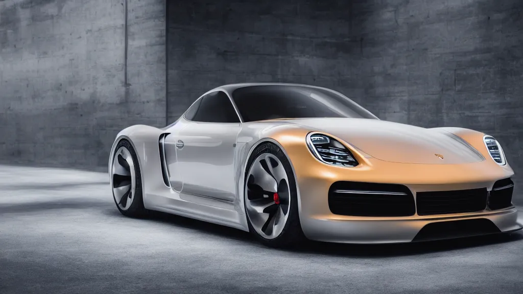 photo of a porsche concept car, cinematic, fine | Stable Diffusion