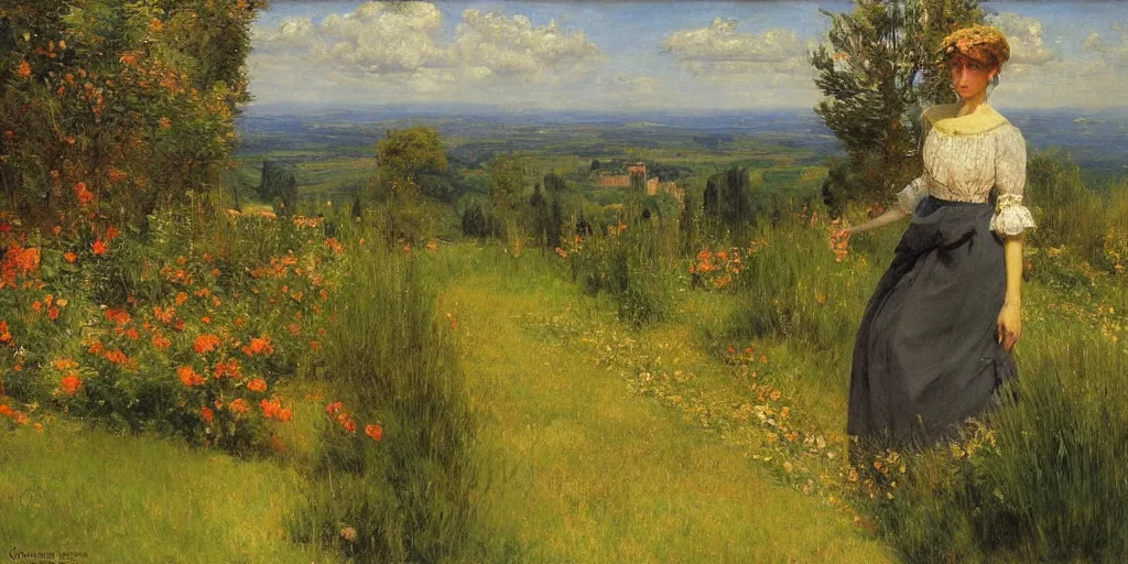 artwork by eugene von guerard, max bedulenko, santiago | Stable Diffusion | OpenArt