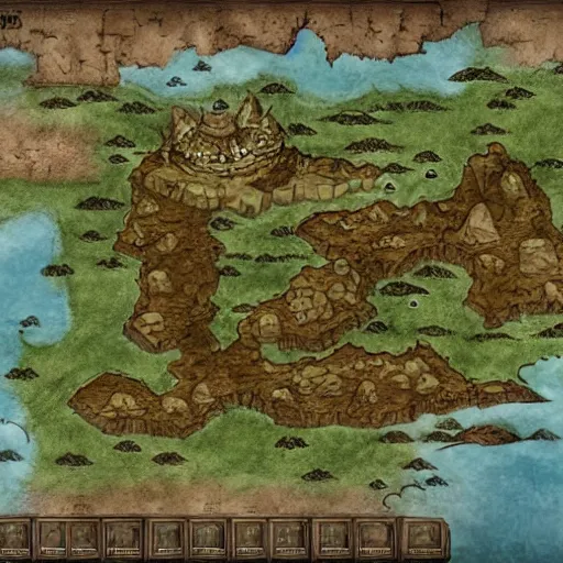 rpg fantasy map with monsters | Stable Diffusion | OpenArt
