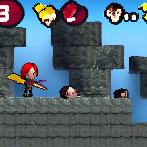 chibi knight, third person game screenshot 2 0 1 1, ps | Stable ...