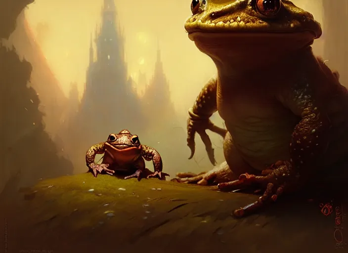 toad familiar by bayard wu, anna podedworna, gaston | Stable Diffusion ...