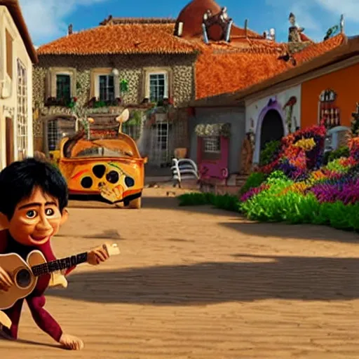 pixar coco takes place in portugal | Stable Diffusion | OpenArt
