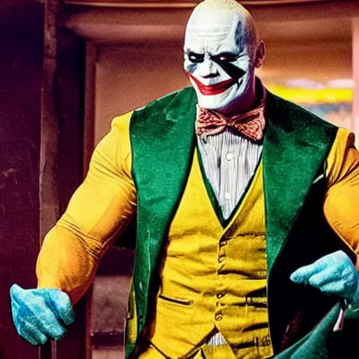 dwayne johnson as the joker in batman 2 0 2 3 | Stable Diffusion | OpenArt