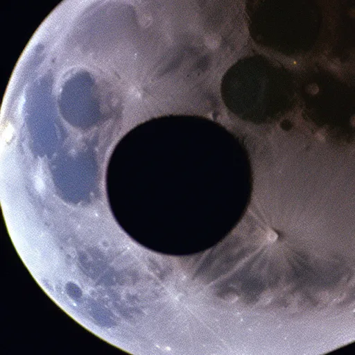 A lunar eclipse from the Moon\'s view | Stable Diffusion | OpenArt