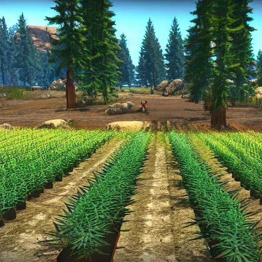 screenshot of ps5 game about growing weed in northern | Stable ...