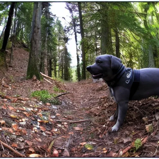 spherical dog trail cam footage | Stable Diffusion | OpenArt