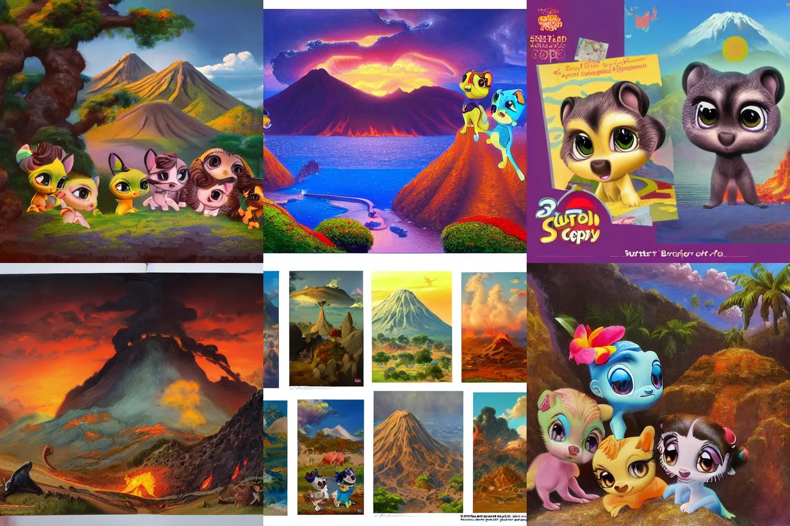 3d Littlest Pet Shop, swamp, master painter and art | Stable Diffusion ...