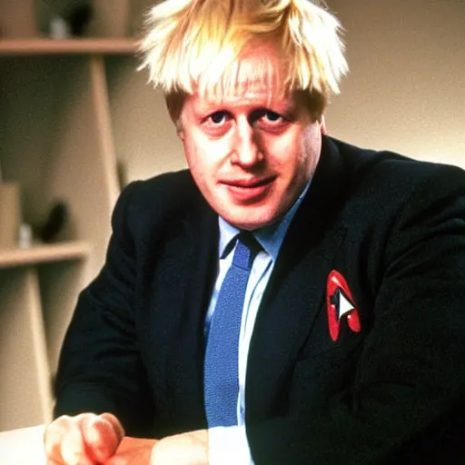 boris johnson wearing a star trek the next generation | Stable ...