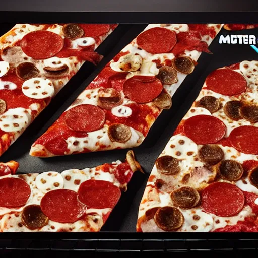 super detailed meaty dominos pizza, hdr, advert, super | Stable ...