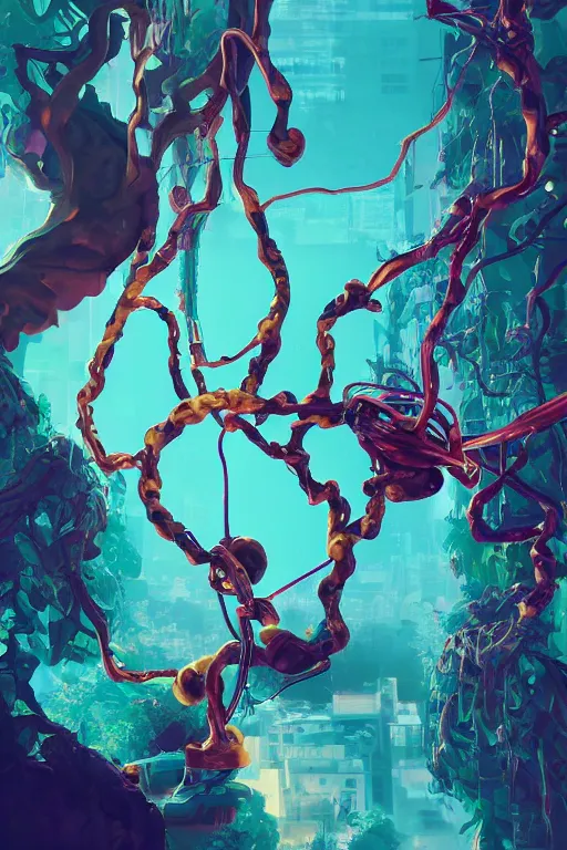 epic 3 d abstract 🇵🇷 headset hacker, spinning hands | Stable Diffusion ...