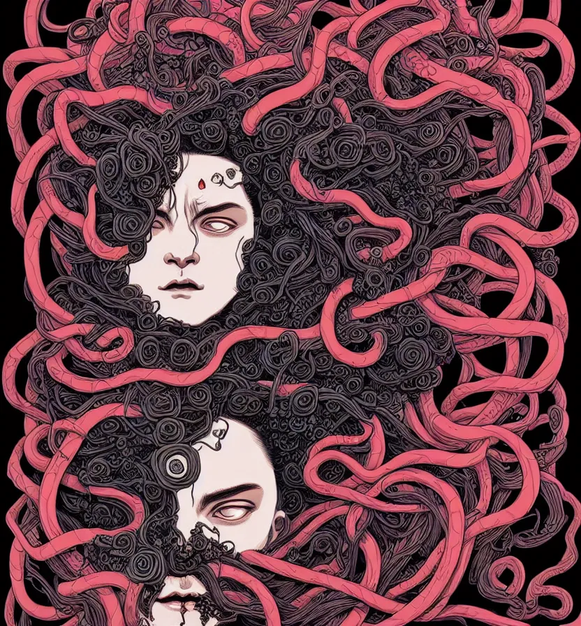 angry medusa, symmetrical portrait, realistic, full | Stable Diffusion ...