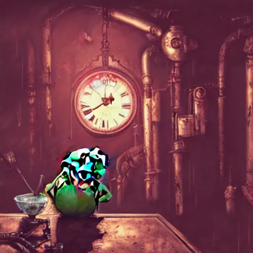 High resolution DSLR photograph of Kermit The Frog as | Stable ...