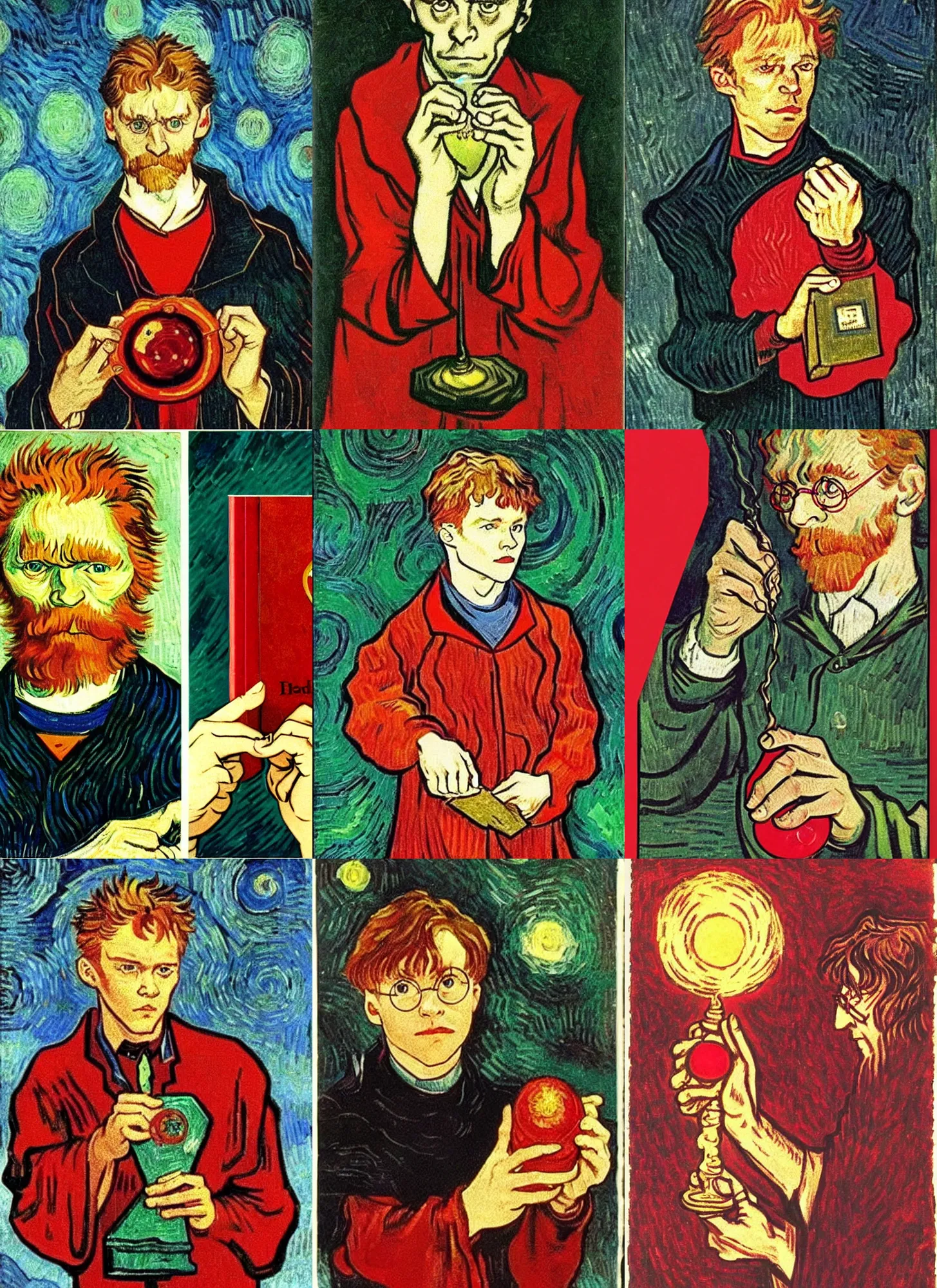 harry is holding a red ruby, harry potter and the | Stable Diffusion ...