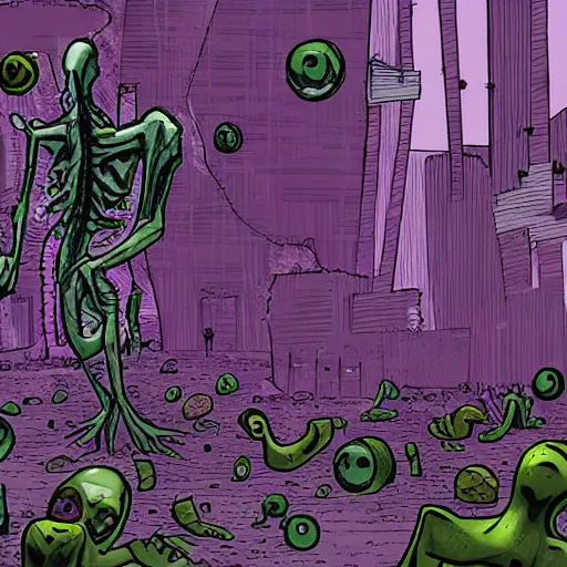 purple infection, magic, eldritch abomination, | Stable Diffusion | OpenArt