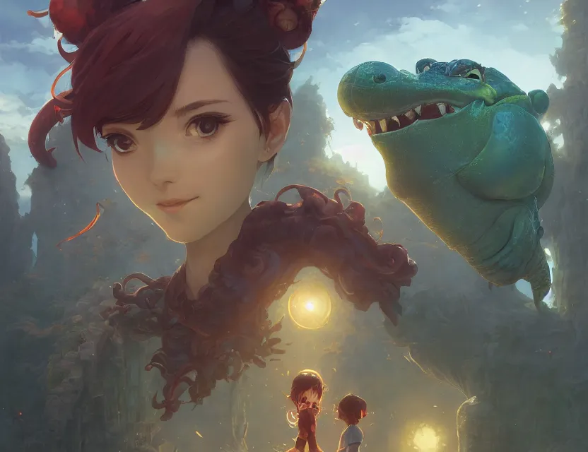 highly detailed portrait, yoshi from nintendo, unreal | Stable ...