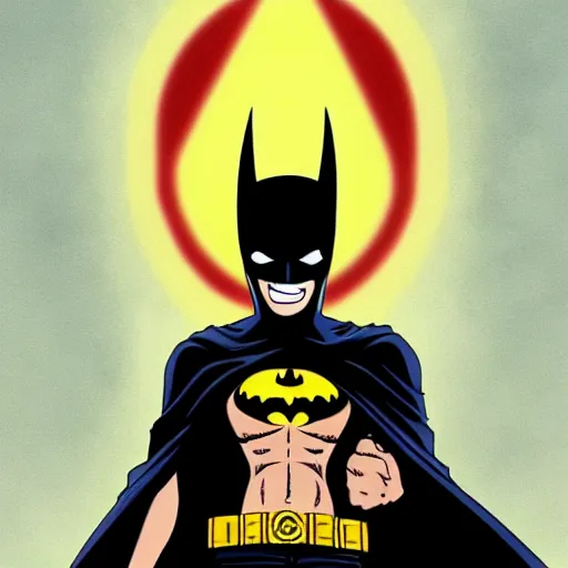 Luffy as The Batman | Stable Diffusion
