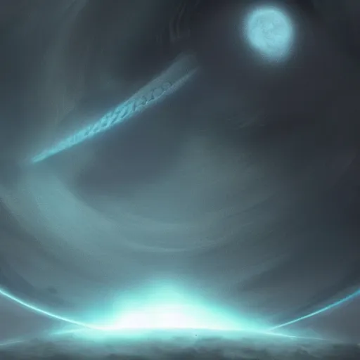 cosmic entity made of pitch black void gazing over | Stable Diffusion ...