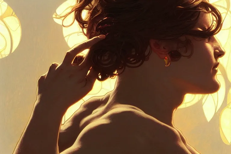 Happy cyclops from the Odyssey reading newspaper, | Stable Diffusion | OpenArt