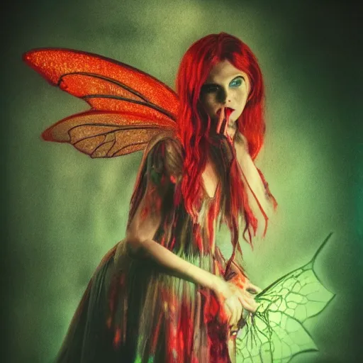 demonic fairy, bleeding colors, big budget movie | Stable Diffusion ...