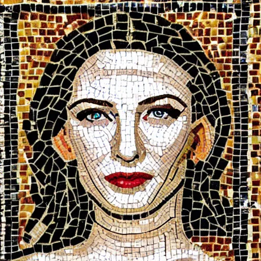 roman mosaic of cate blanchett | Stable Diffusion | OpenArt