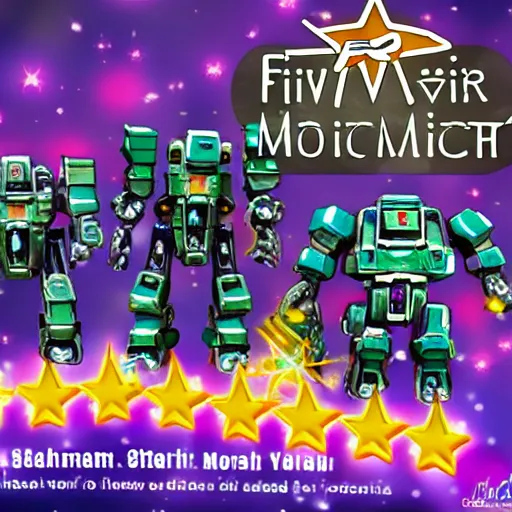 five star story mech | Stable Diffusion | OpenArt