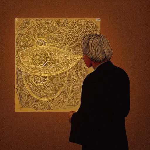 a professor looking at stuff, higly detailed, dimm | Stable Diffusion ...