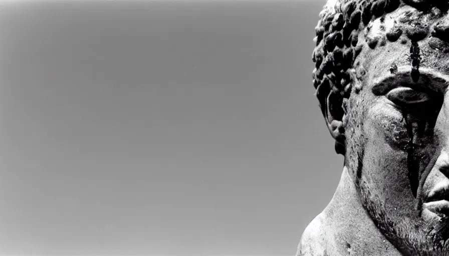 1 9 7 0 s movie still close - up of marcus atilius | Stable Diffusion ...