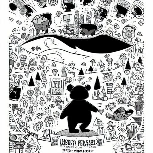 mcbess illustration for a kids book about a little bear | Stable ...