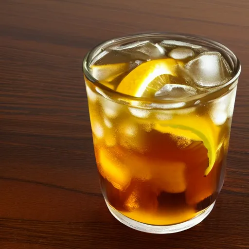 ice - t, iced tea glass, by alfons mucha, golden hour, | Stable ...