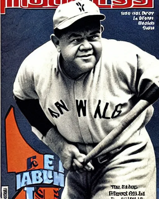 babe ruth on cover of 2005 sports illustrated magazine | Stable ...