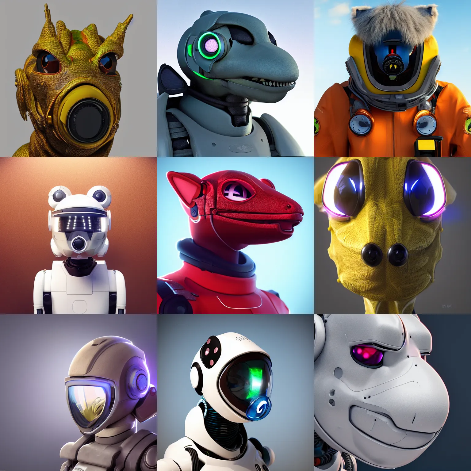 very very beautiful furry art, bust profile picture of | Stable ...