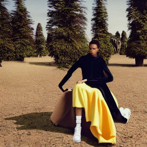 realistic photoshooting for a new balenciaga lookbook, | Stable ...